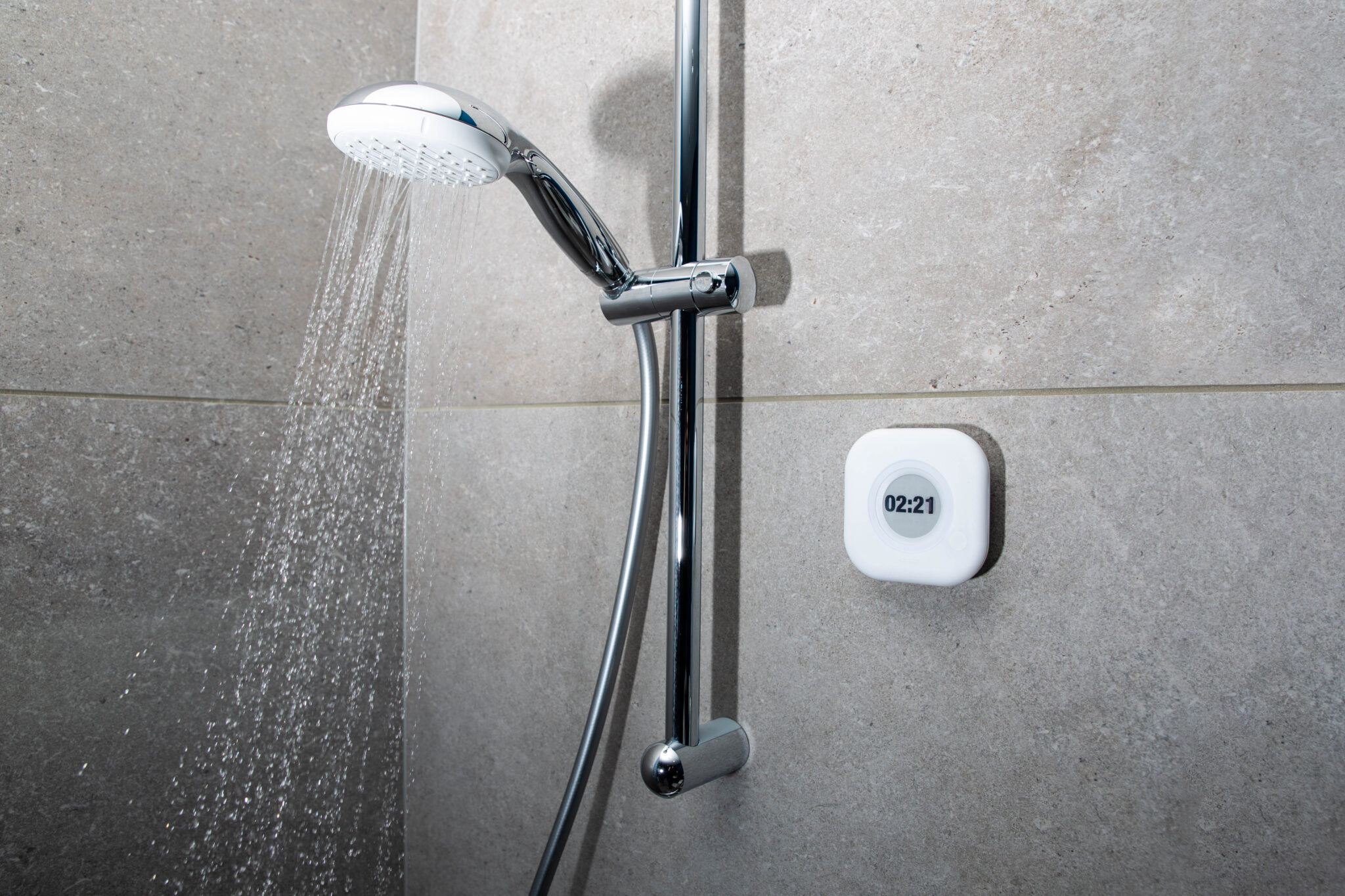 Aguardio Shower Sensor - reduce hot water usage by 30%