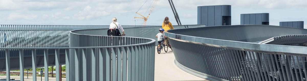Foot and cycle bridge created to increase mobility in the City of Odense