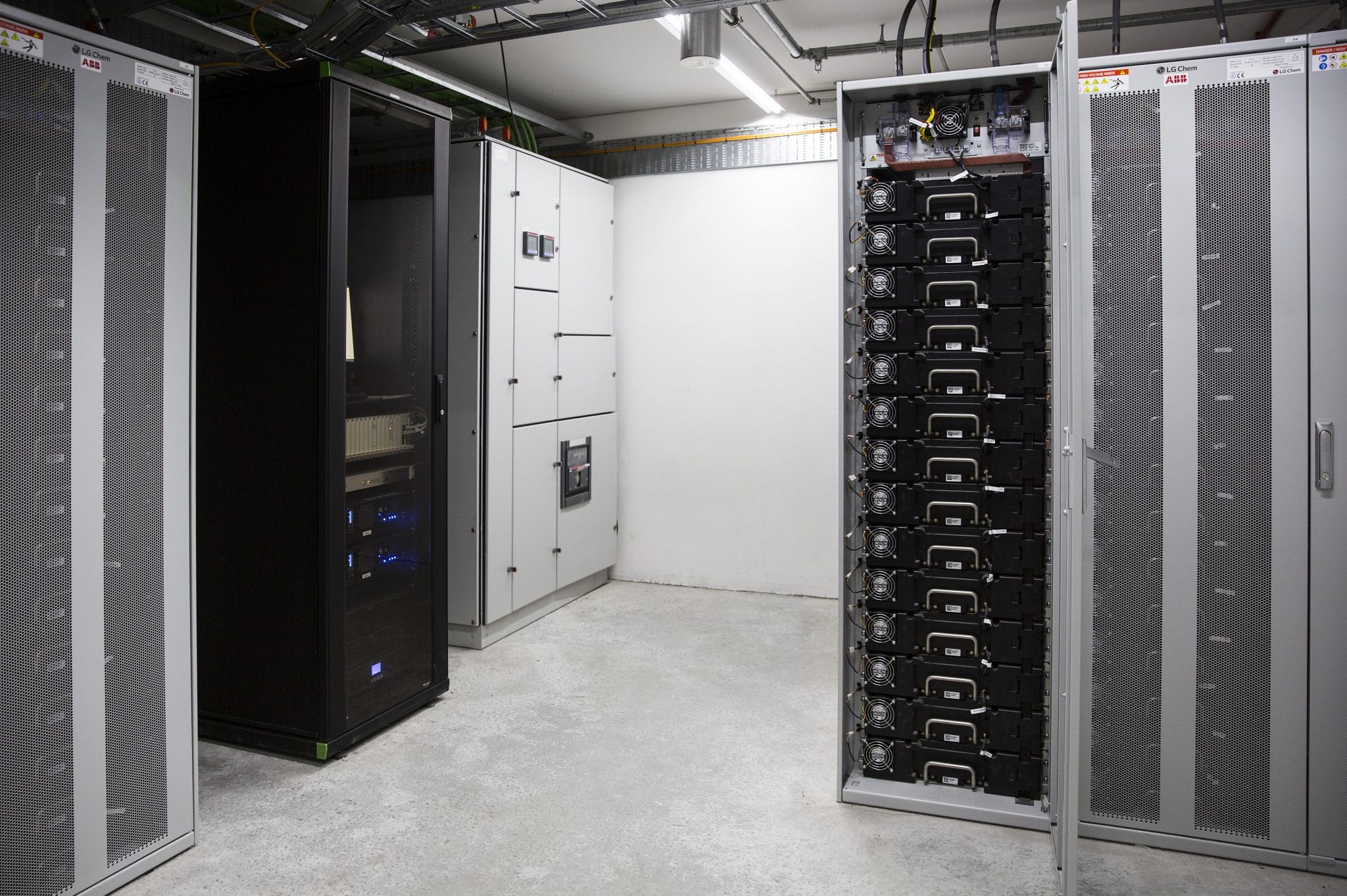 Lithium-ion battery storage