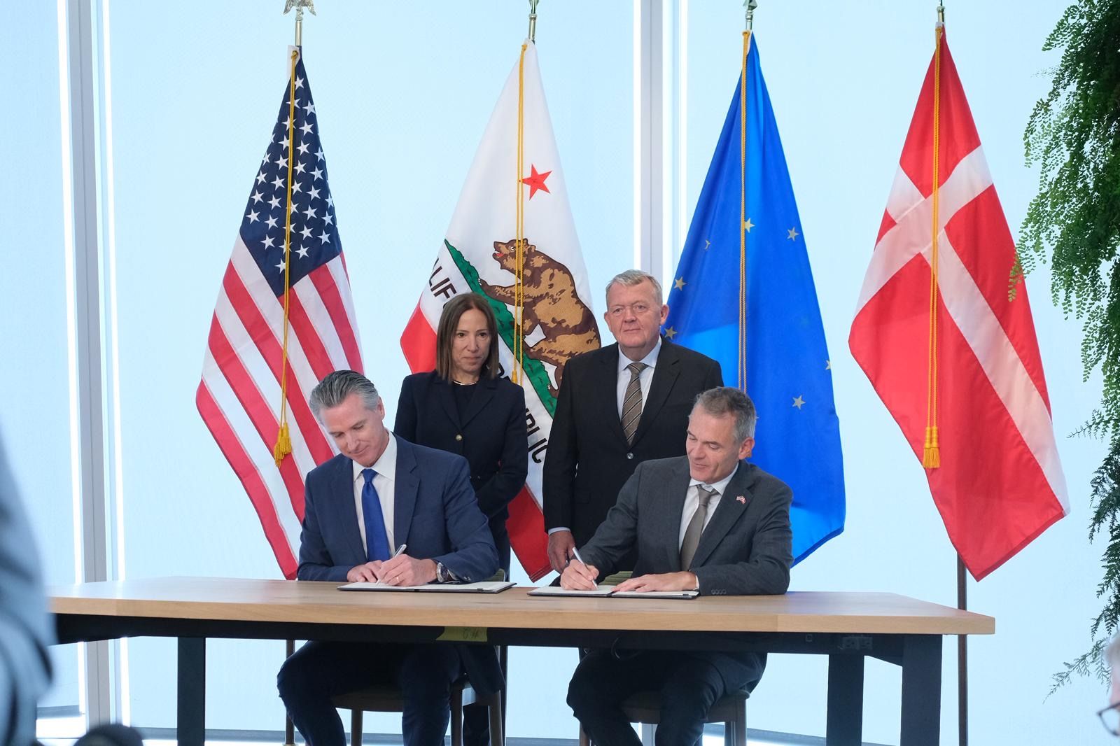 Denmark and California enter strategic agreement on green innovation