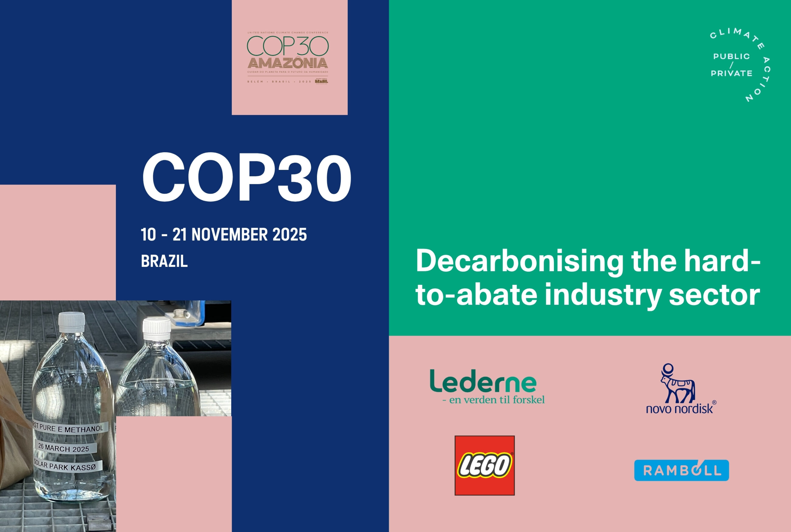 Denmark at COP30: Decarbonising the hard-to-abate industry sector